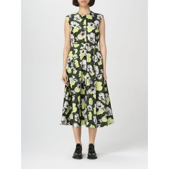 MSGM | Dresses | Msgm Dress Woman Green | Poshmark